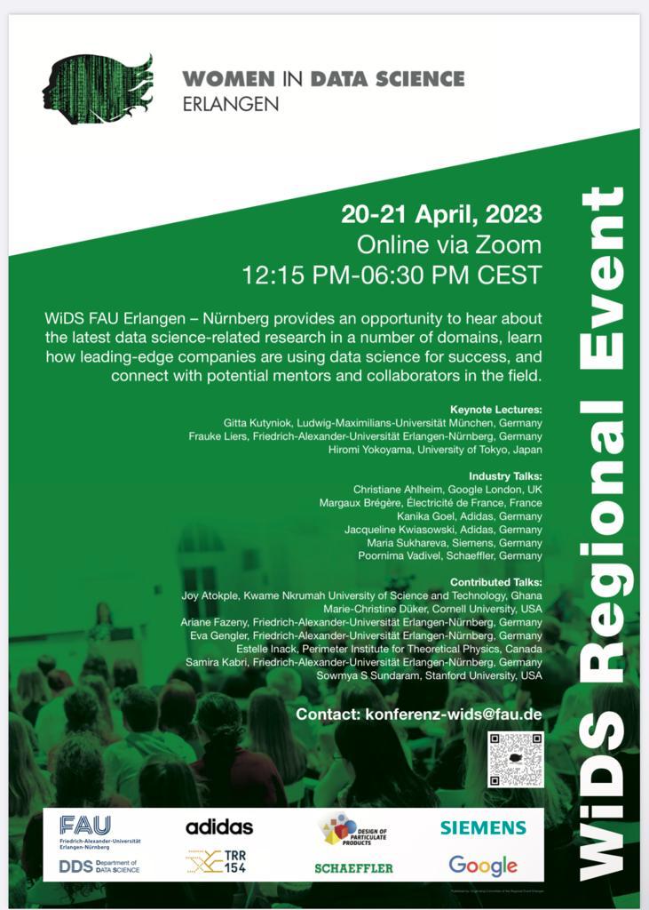 Women in Data Science (WiDS) Erlangen Conferences